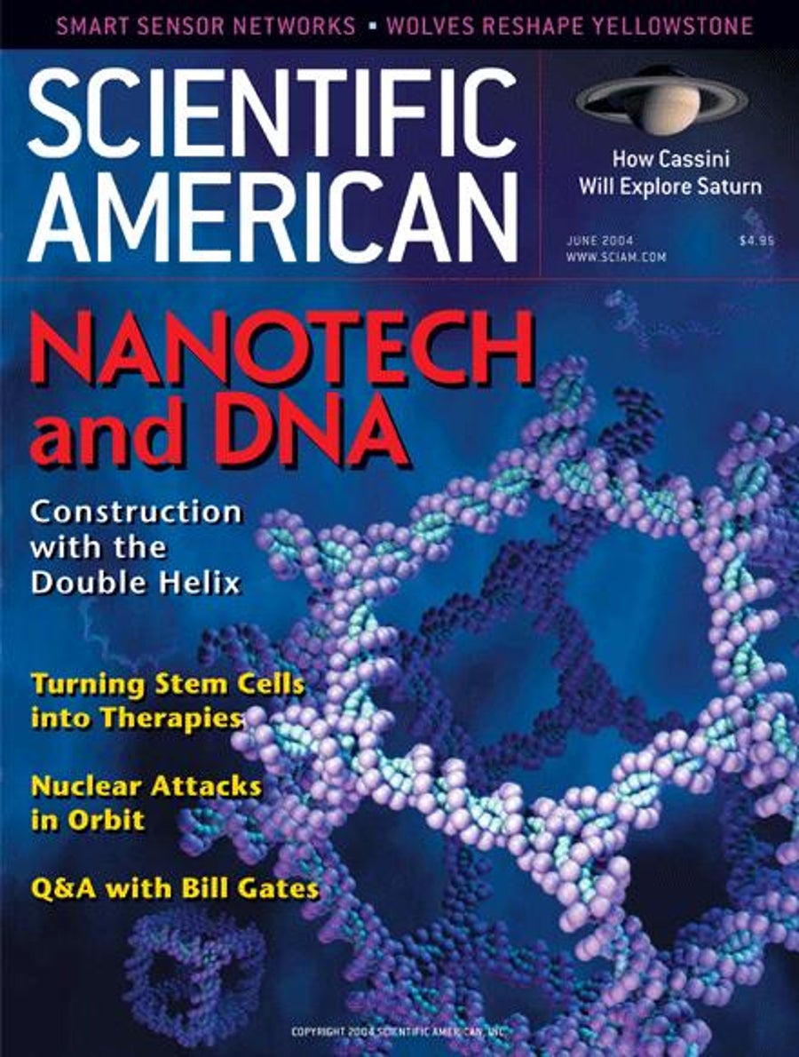 Nanotechnology and the Double Helix | Scientific American