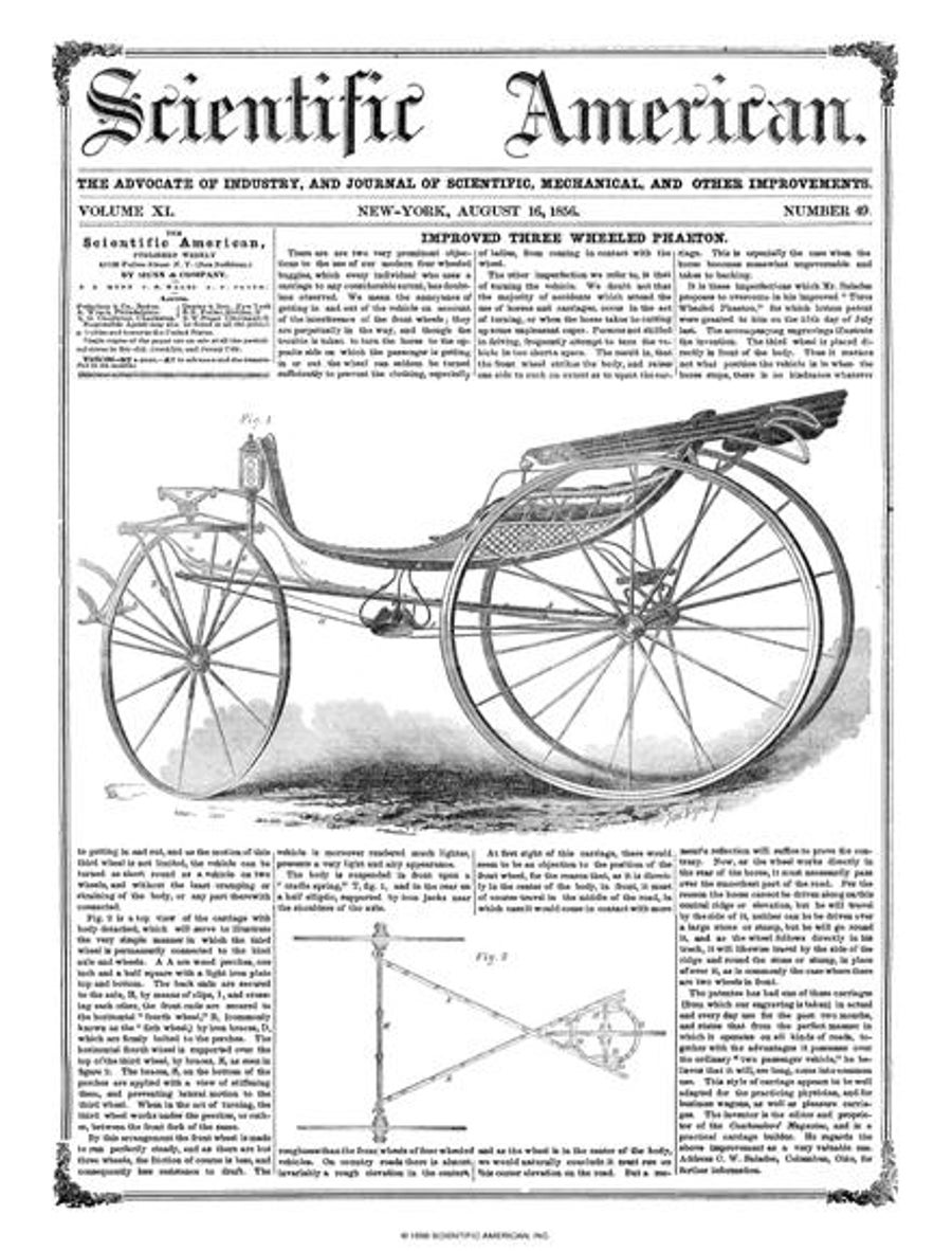 An American Block for Watt's Monument | Scientific American