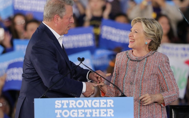 Clinton Rally Focuses on Climate - Scientific American