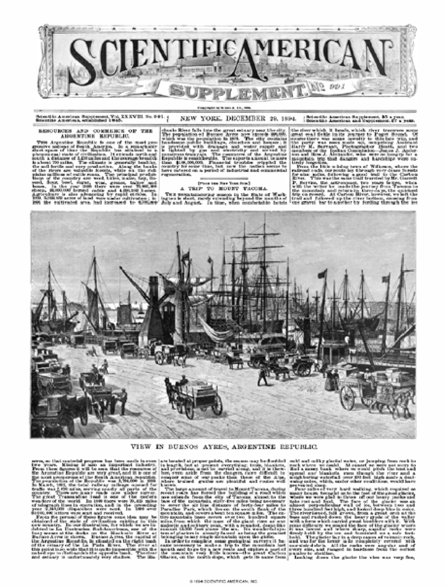 Issue Archive - 1894 | Scientific American