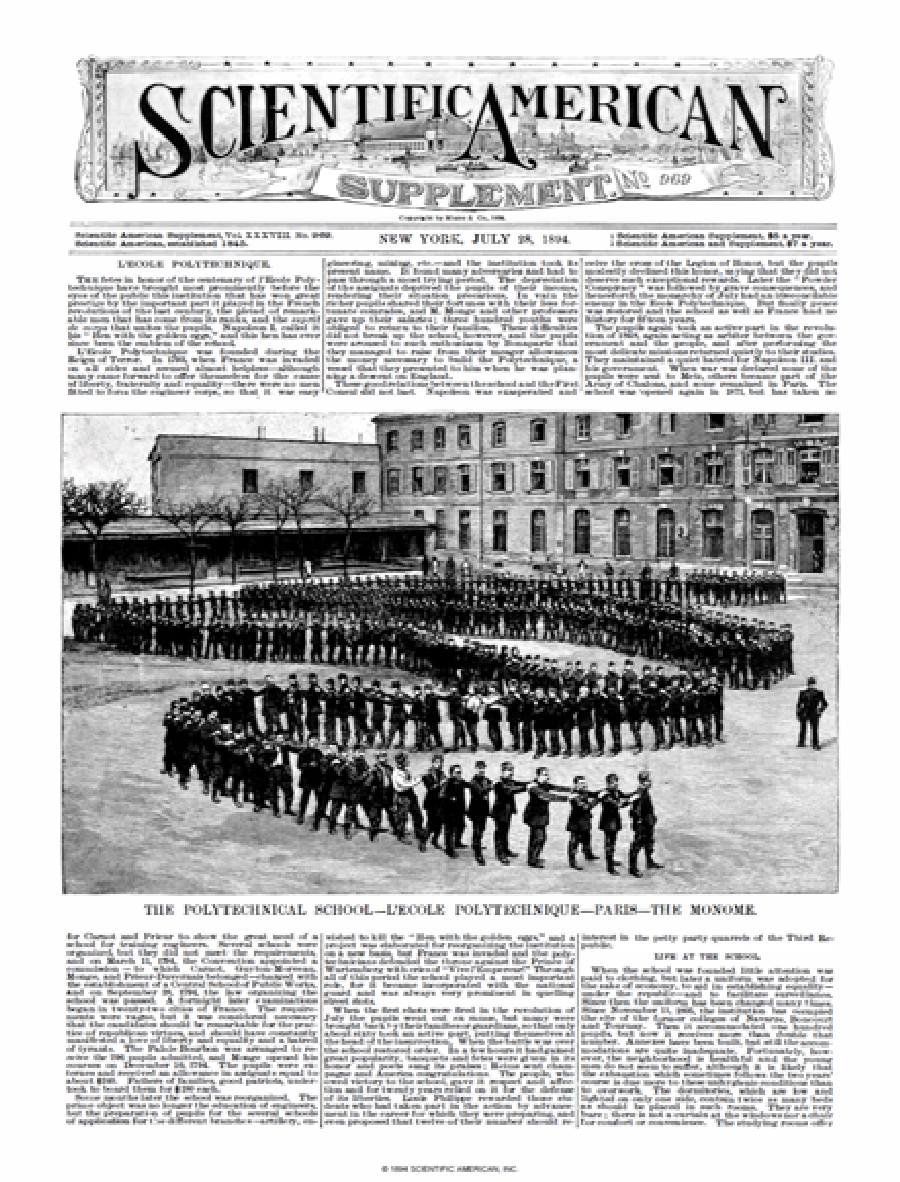 Issue Archive - 1894 | Scientific American