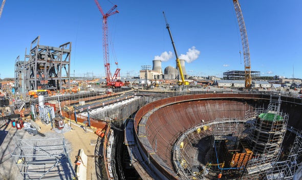 Nuclear Power Project in Georgia Gets Boost from Feds - Scientific American