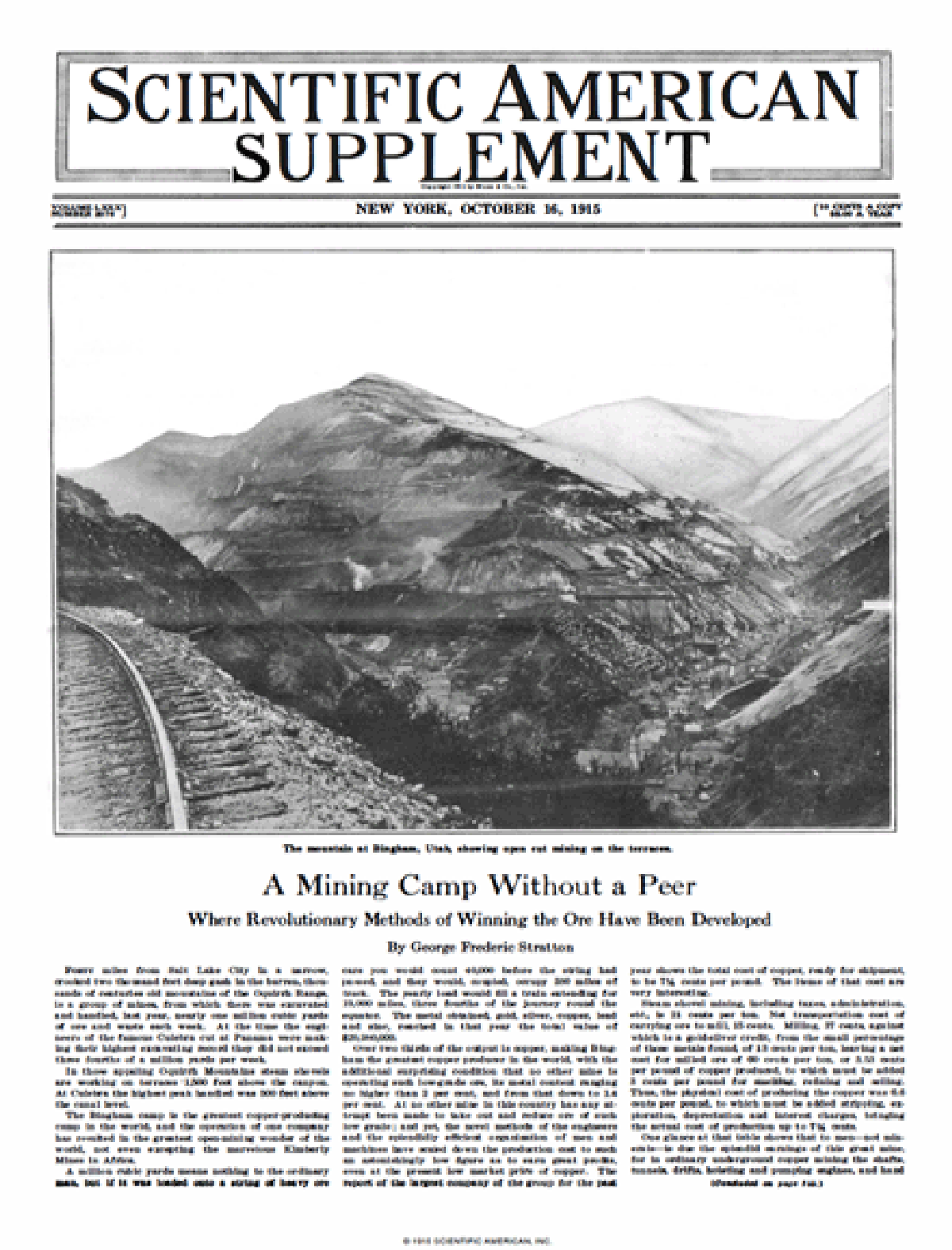 Scientific American Supplements Volume 80, Issue 2076supp | Scientific ...