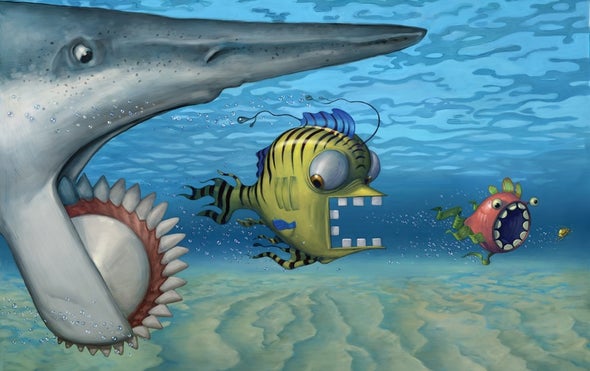 Sharklike Helicoprion Ruled Its Environs with a Row of Vertical Teeth ...