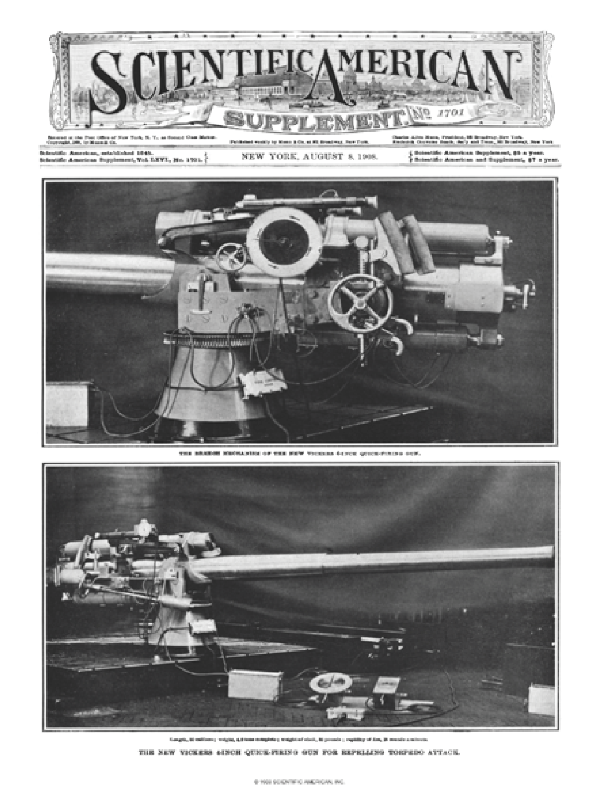 Scientific American Supplements Volume 66, Issue 1701supp | Scientific ...