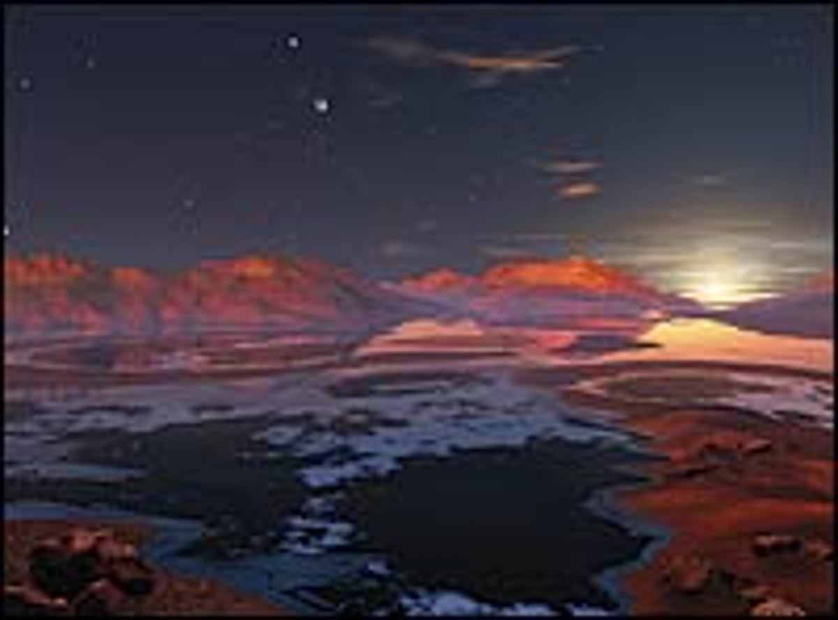 The Red Planet's Watery Past | Scientific American
