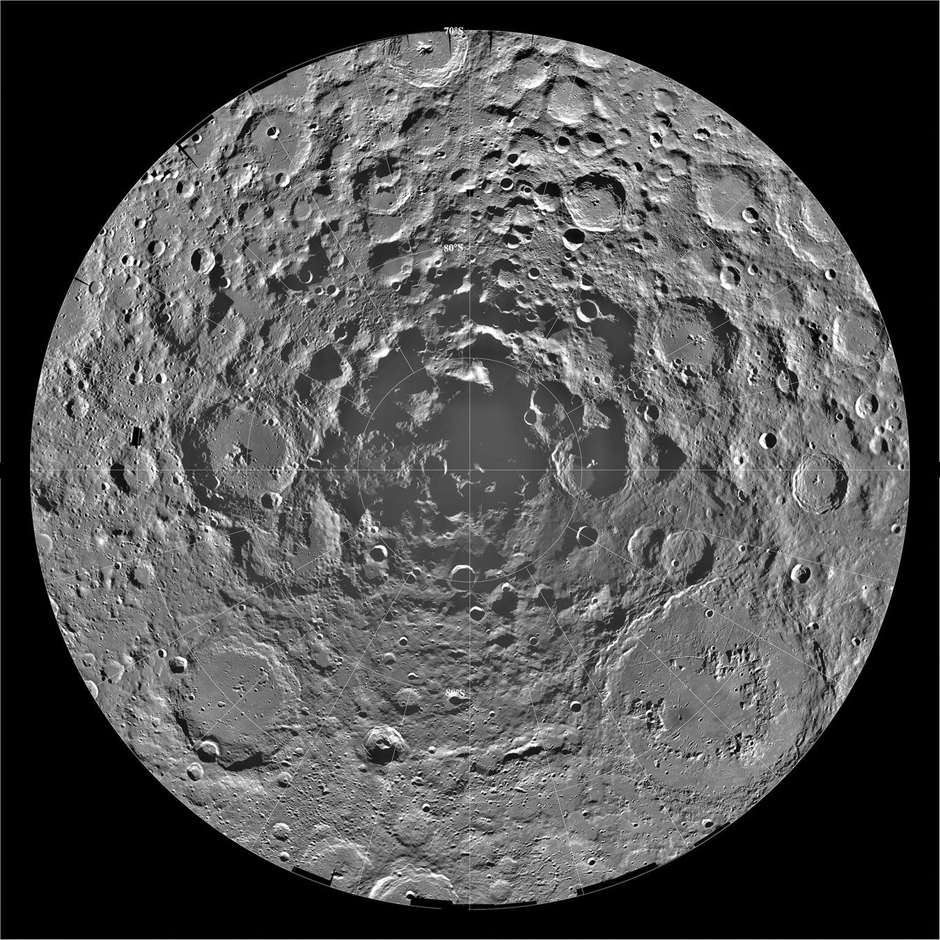 Moon's Hidden Depths Uncovered with New Algorithm | Scientific American