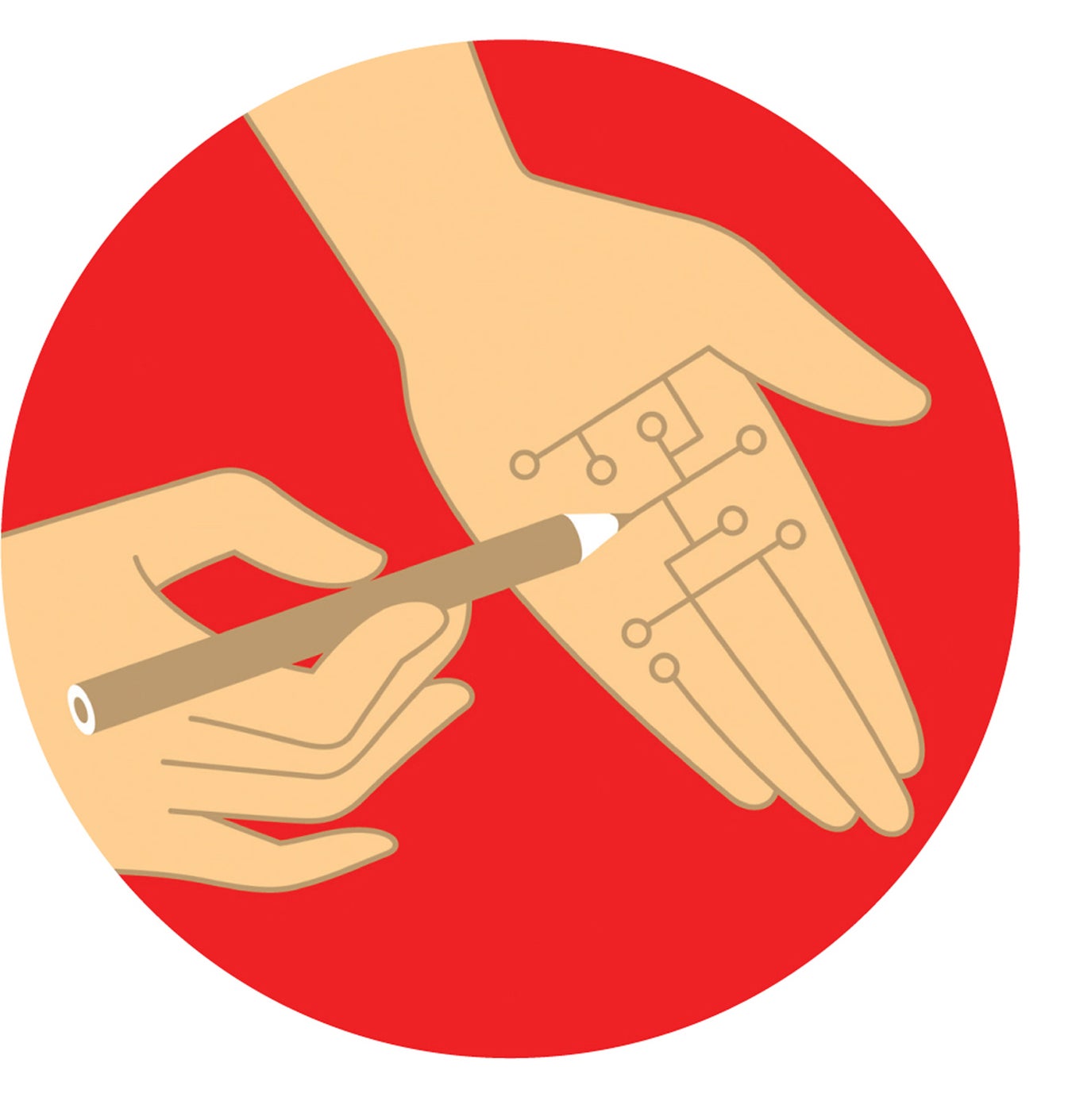 New Pen-and-Ink Method Draws Health Sensors Directly on Skin ...