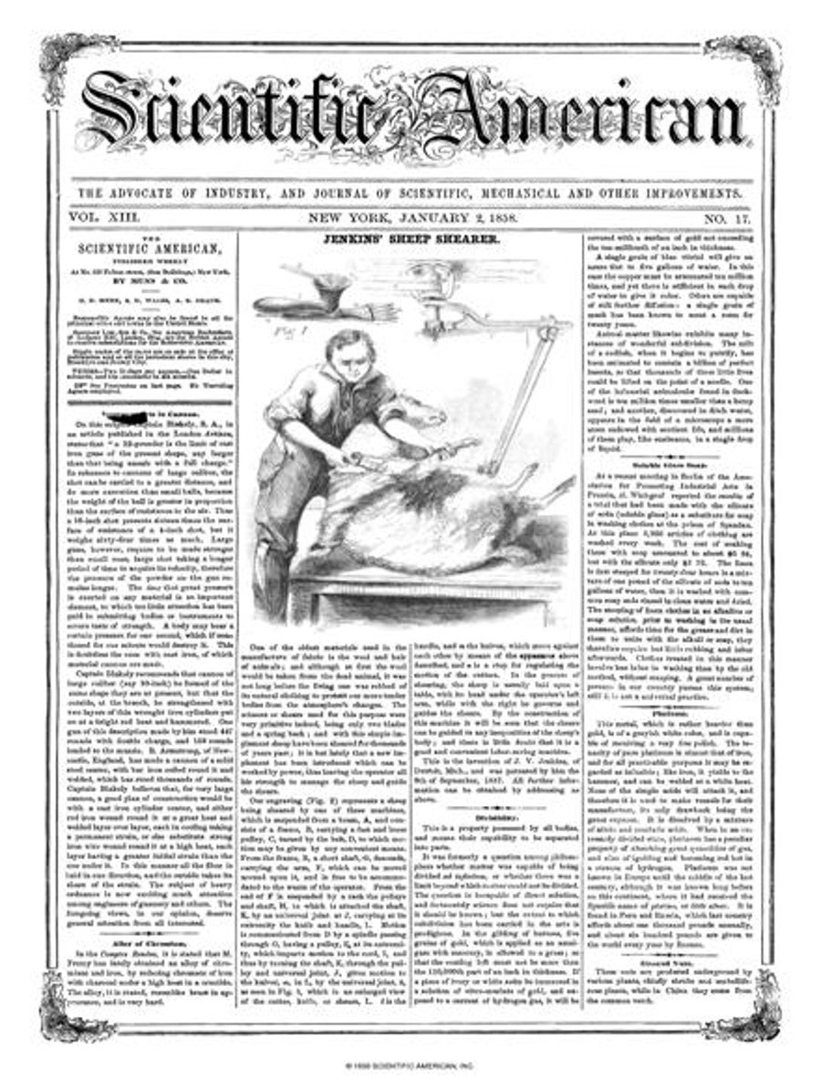 Issue Archive - 1865 | Scientific American
