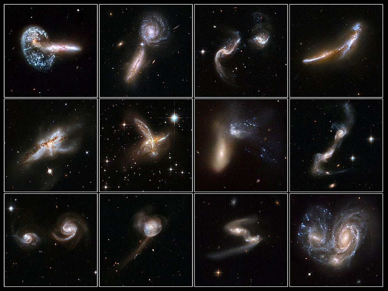Galaxies Collide in Hubble Best-of | Scientific American