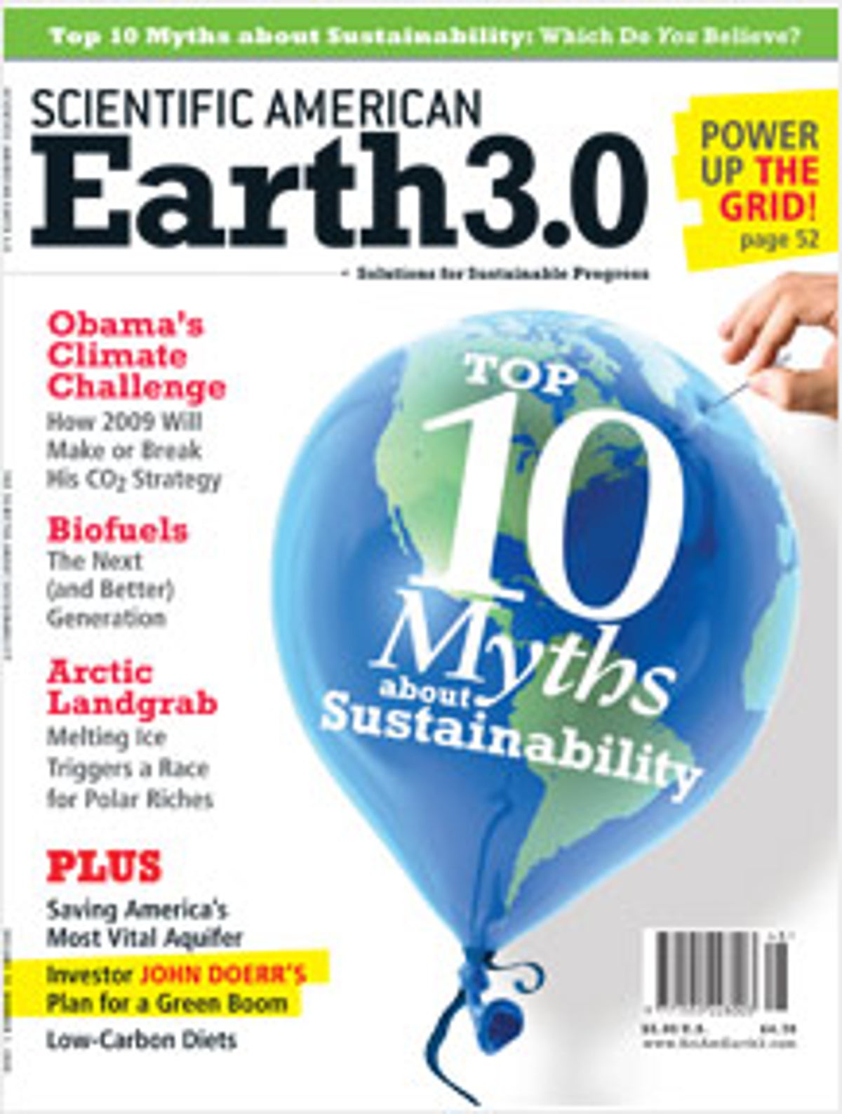 Earth 3.0 - Top 10 Myths about Sustainability | Scientific American