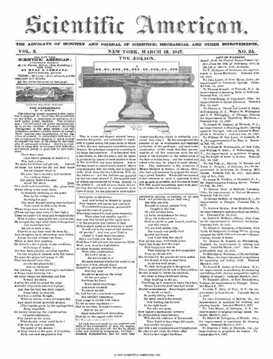 The Rise and Progress of Inventions - June 16, 1860 | Scientific American