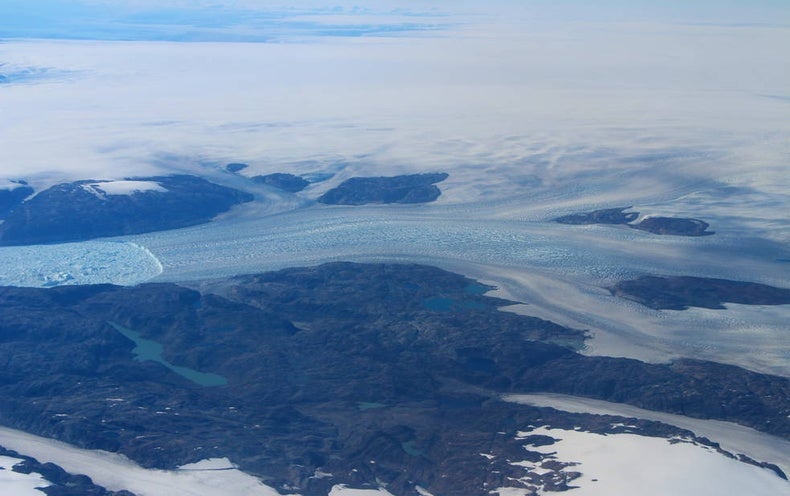 Icy Lakes in Greenland Drain into the Ocean - Scientific American