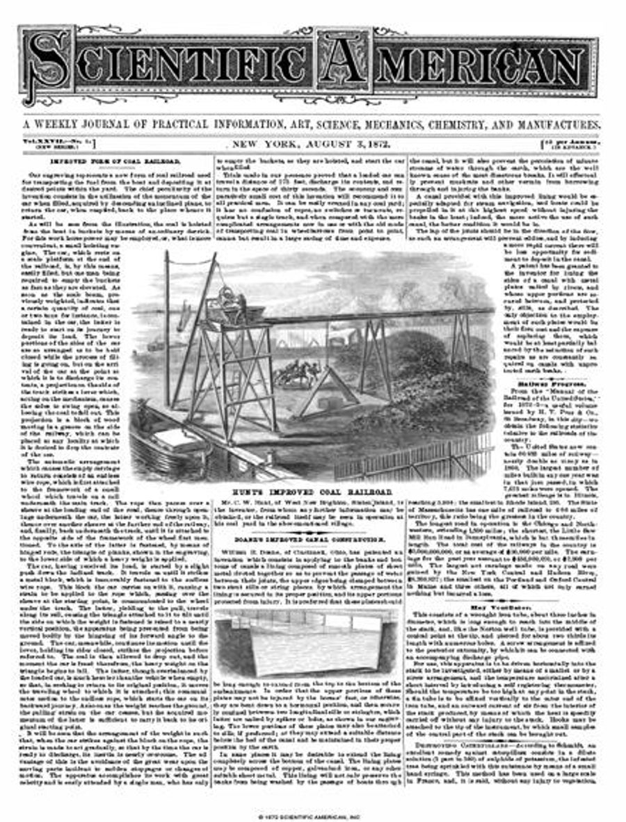 Issue Archive - 1872 | Scientific American