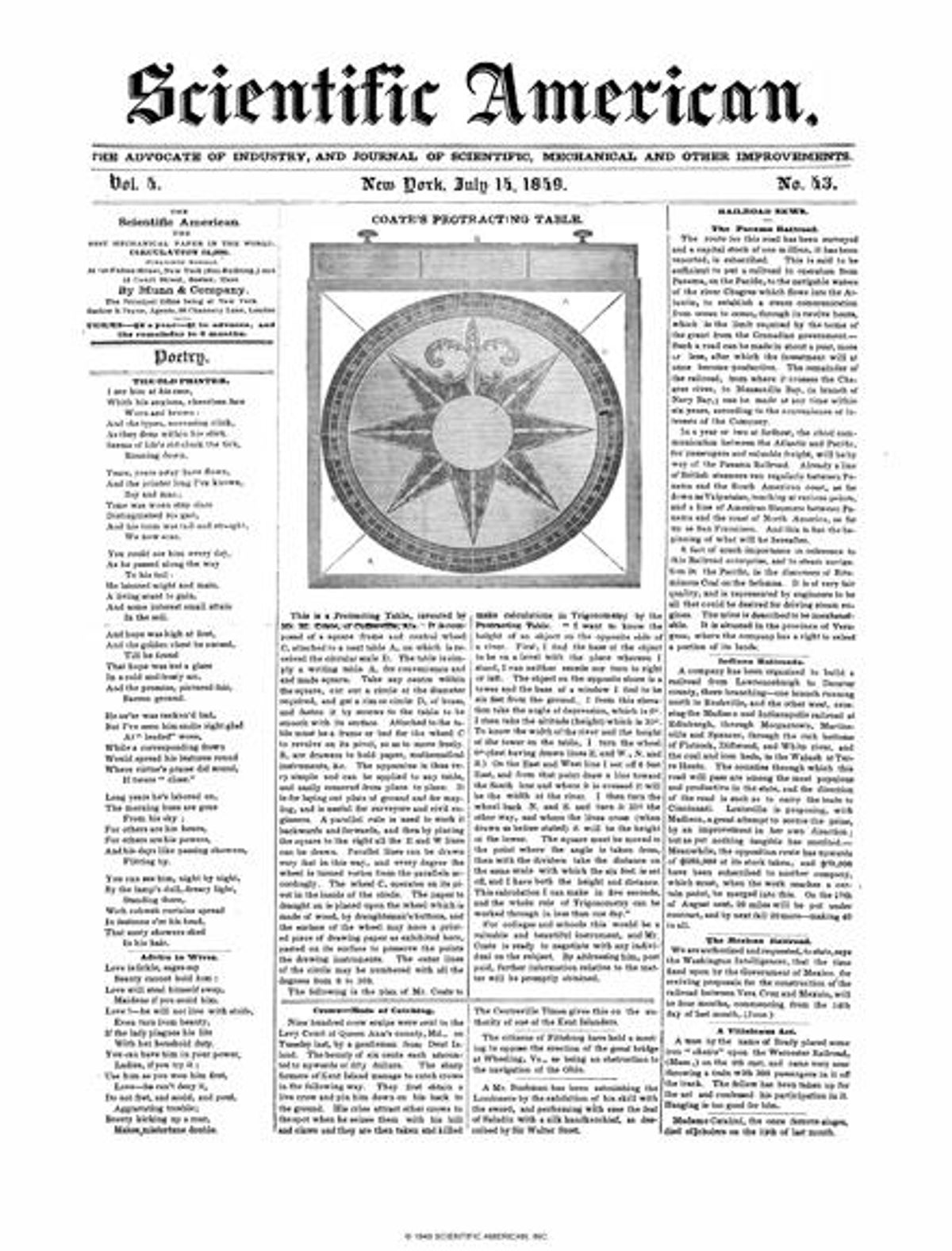 Scientific American Volume 4, Issue 43 | Scientific American