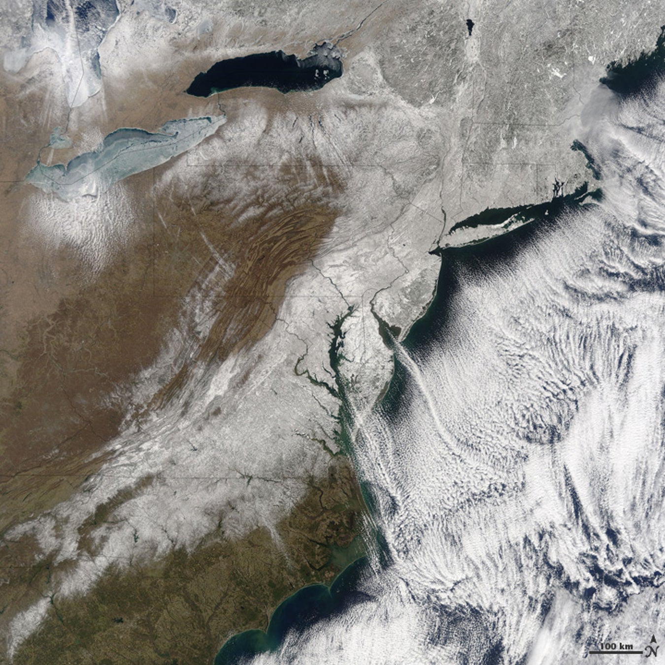 Snowstorm from space | Scientific American