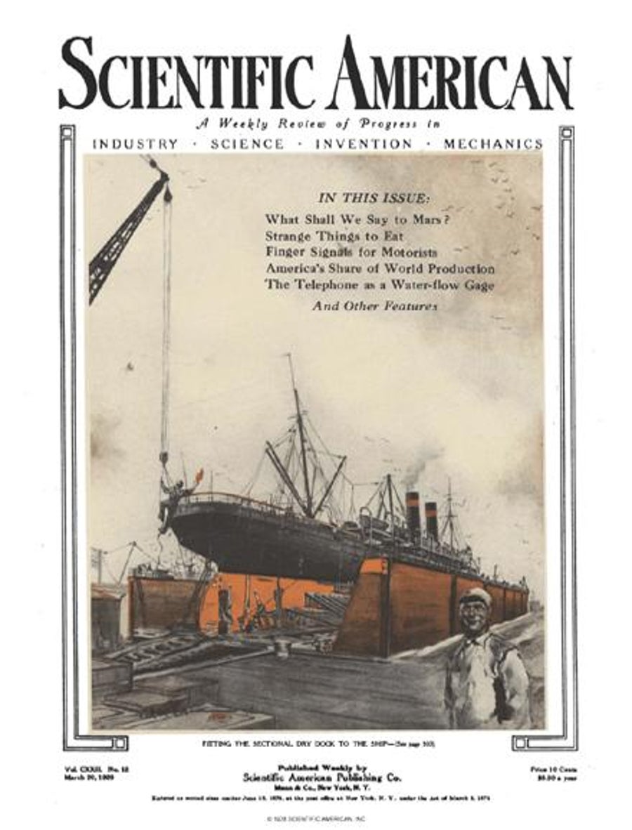 Issue Archive - 1920 | Scientific American