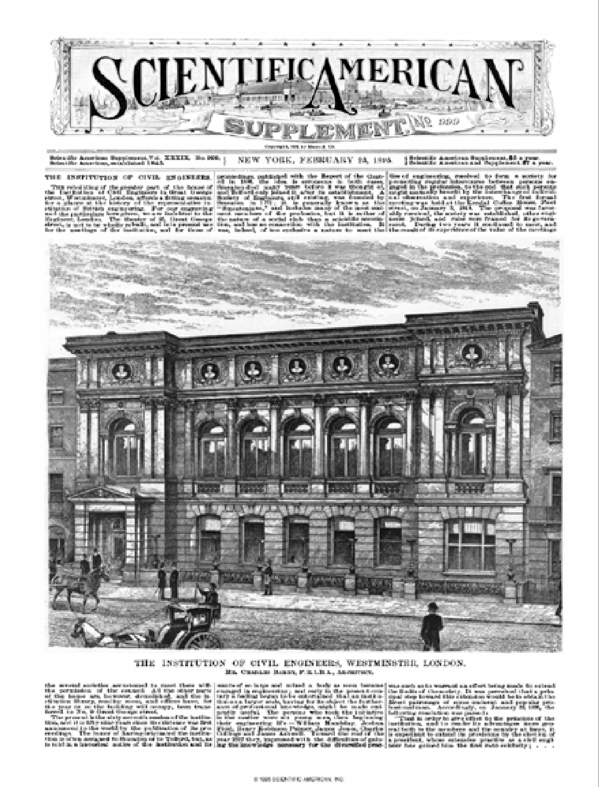 Scientific American Supplements Volume 39, Issue 999supp | Scientific ...