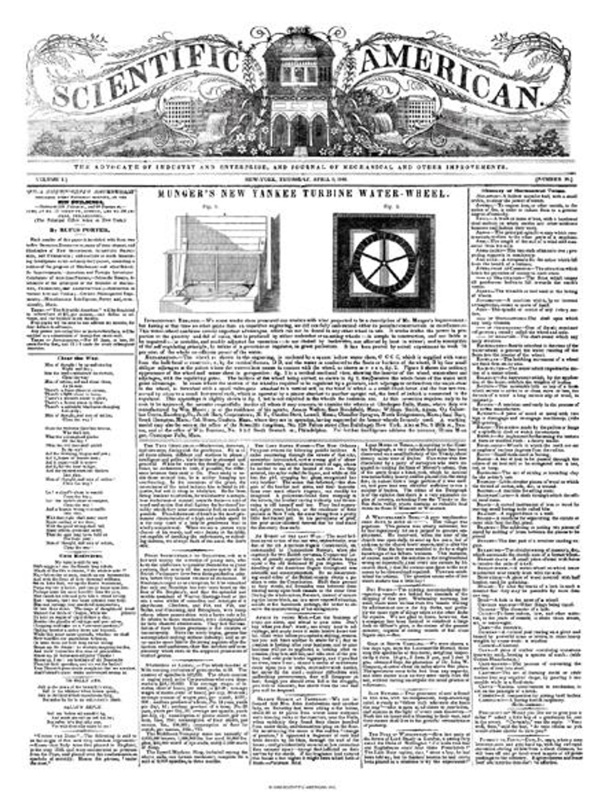 Scientific American Volume 1, Issue 30 | Scientific American