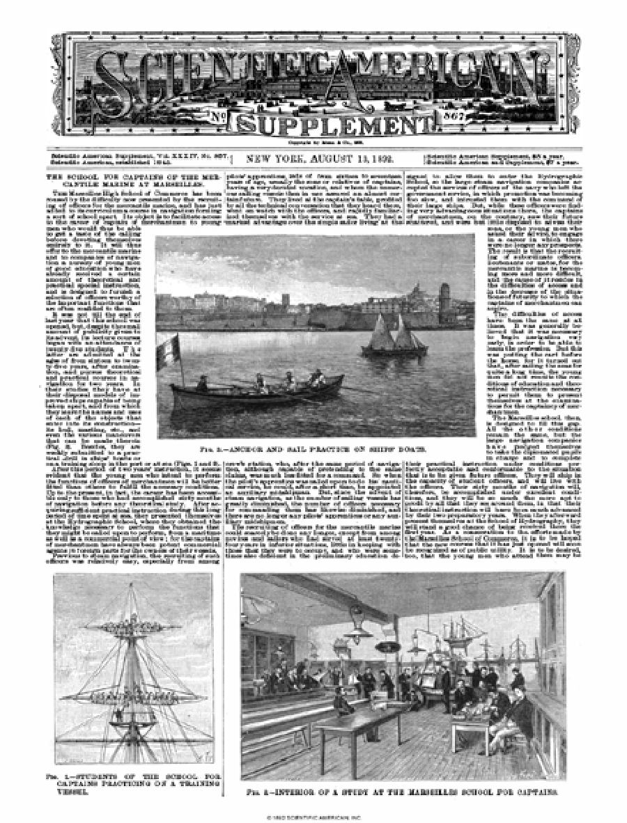 Issue Archive - 1892 | Scientific American