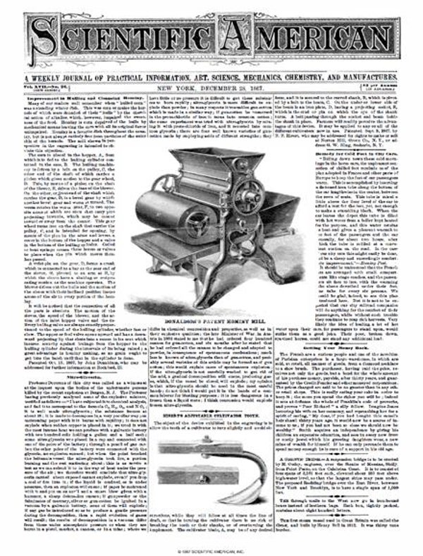 Issue Archive 1867 Scientific American