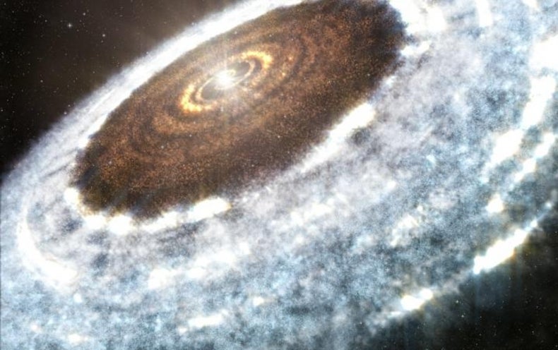 Astronomers Spot First-Ever "Snow Line" around Newborn Star ...