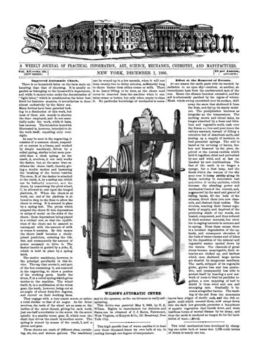 Issue Archive - 1866 | Scientific American Issue Archive - 1866 | Scientific American