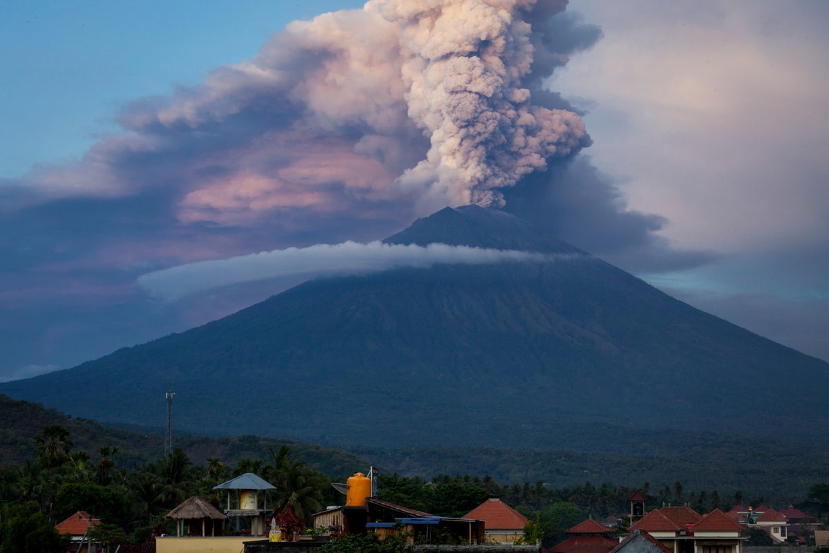Scientists Watch and Wait as Bali's Menacing Volcano Rumbles ...