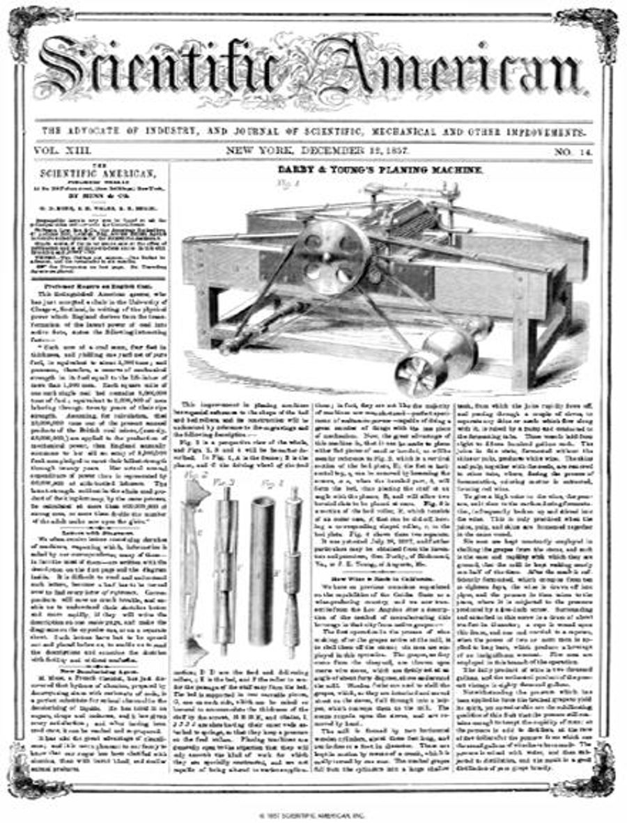 Issue Archive 1865 Scientific American