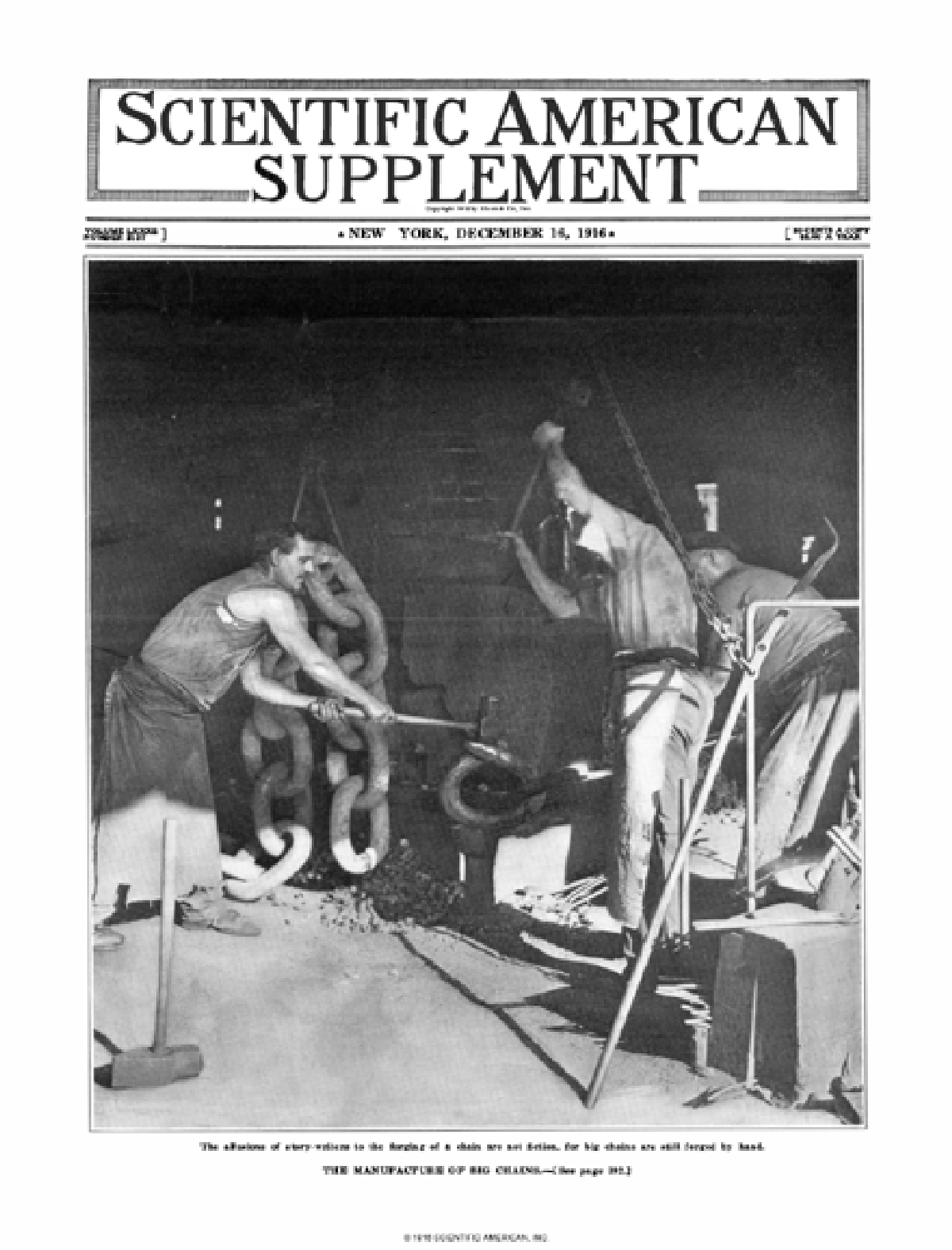 Scientific American Supplements Volume 82, Issue 2137supp | Scientific ...