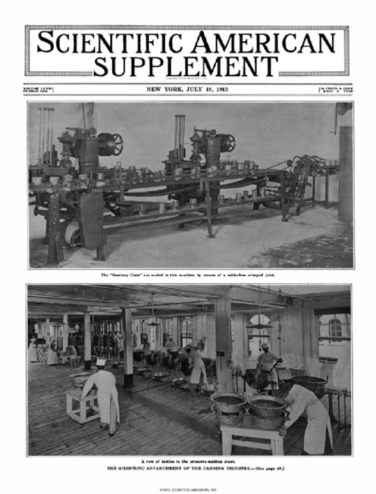 Scientific American Supplements Volume 76, Issue 1959supp | Scientific ...