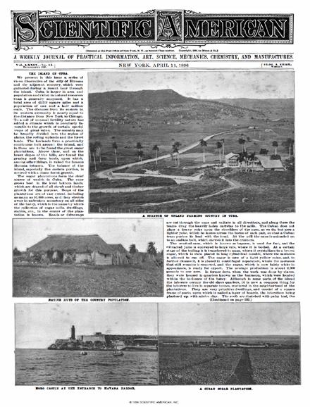 Index of Inventions - April 11, 1896 | Scientific American
