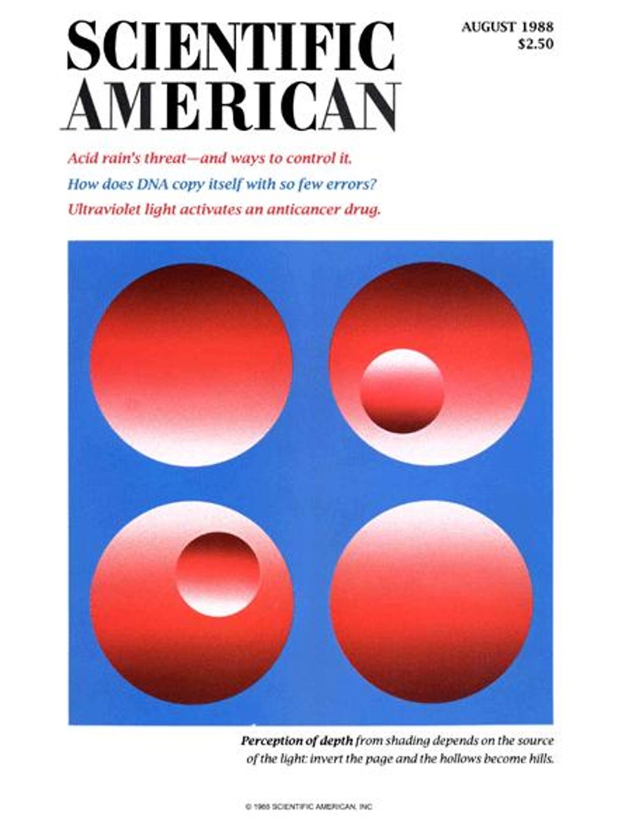 Perceiving Shape from Shading | Scientific American