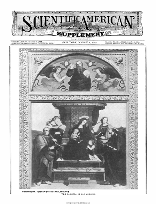 Scientific American Supplements Volume 53 Issue 1366supp Scientific