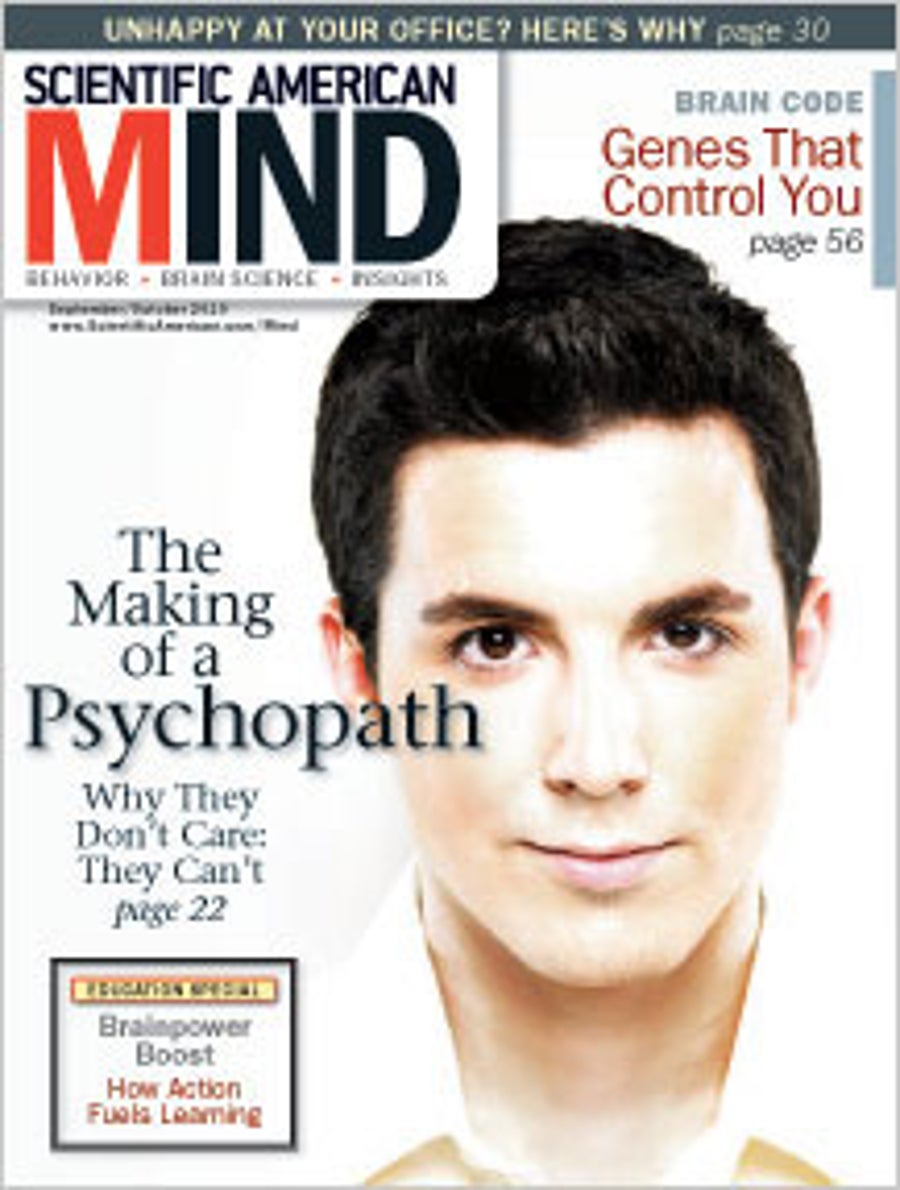 Inside the Mind of a Psychopath | Scientific American