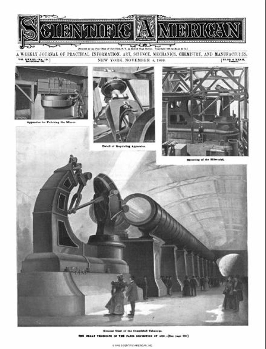 Correspondence - November 4, 1899 | Scientific American