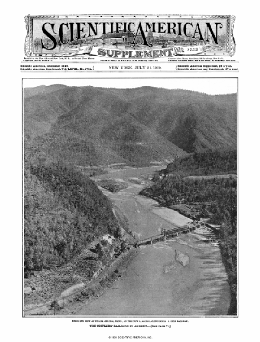 Issue Archive - 1909 | Scientific American