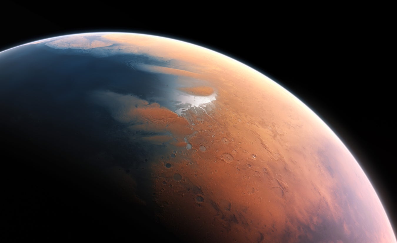 Silica Blankets Could Make Mars Habitable | Scientific American