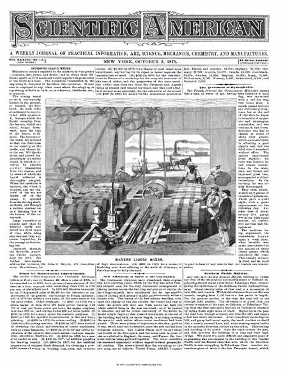 Issue Archive - 1875 | Scientific American