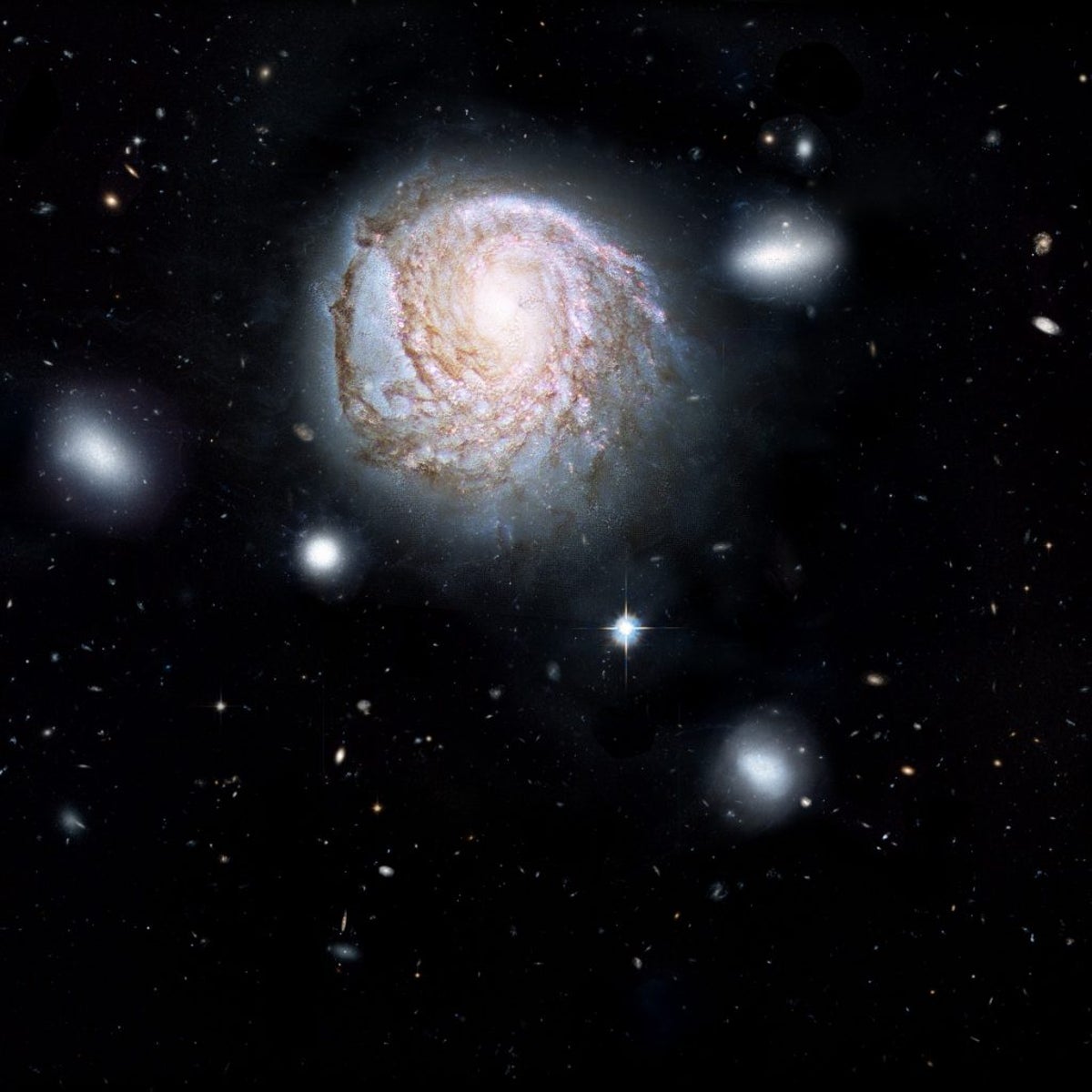 Galactic Murder Mystery Solved by Gas Stripping | Scientific American