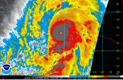 Hurricane Patricia Rapidly Becomes Strongest Storm Ever in Western ...