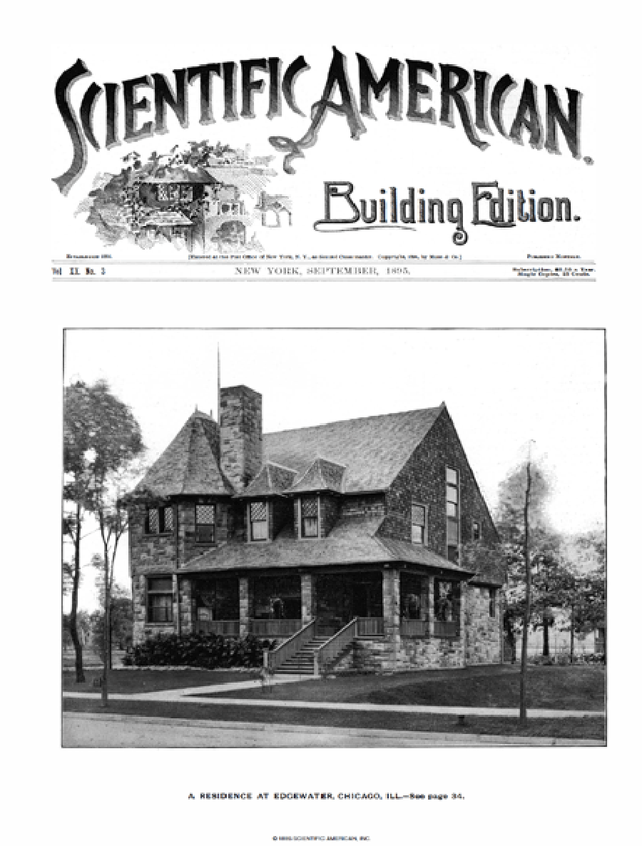 Issue Archive - 1895 | Scientific American