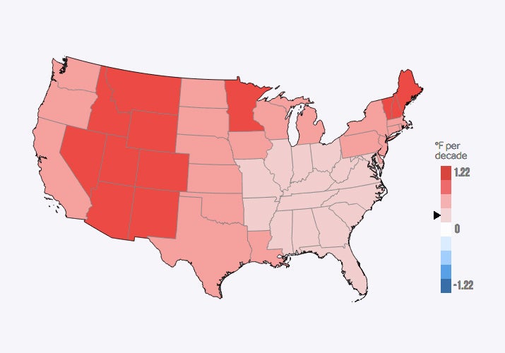 Find Temperature Trends for Every State, Every Season [Interactive ...