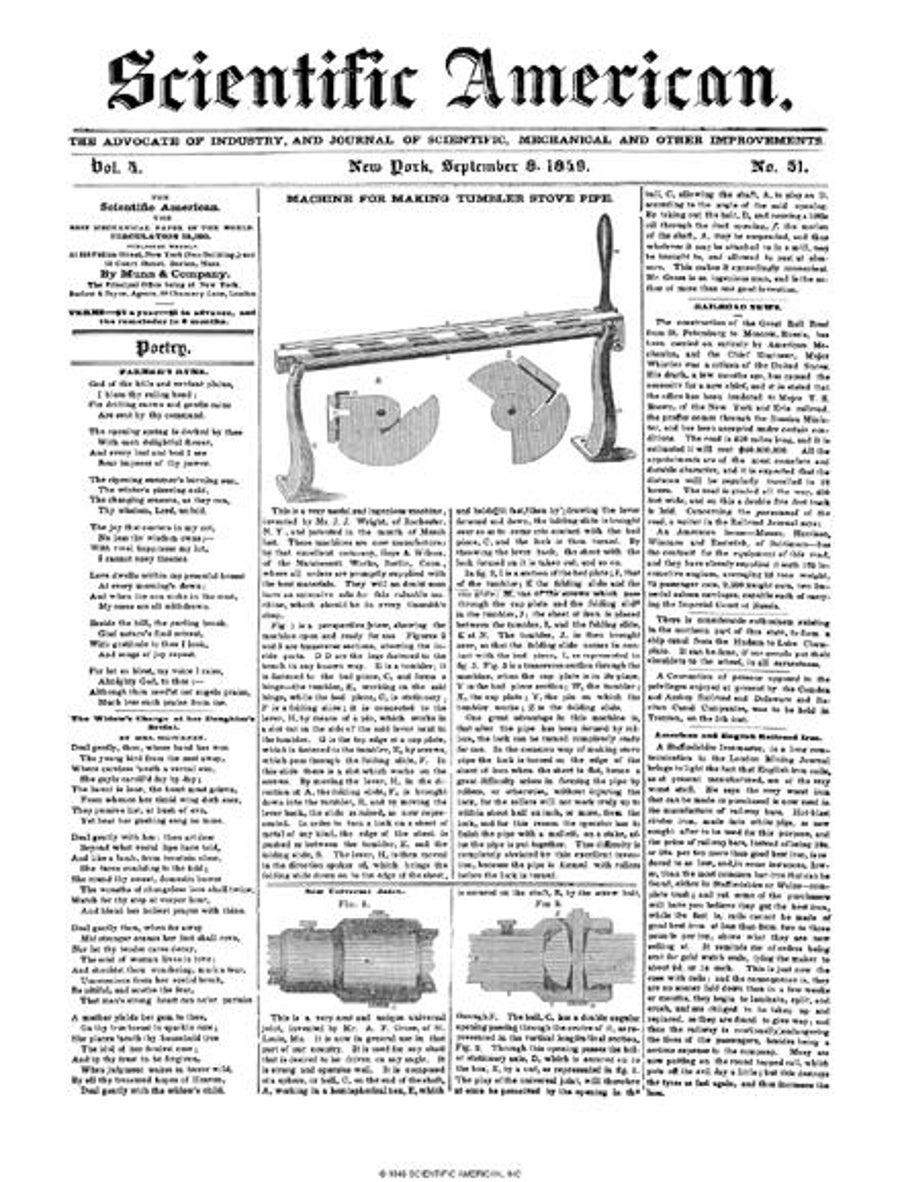 Scientific American Volume 4, Issue 51 | Scientific American