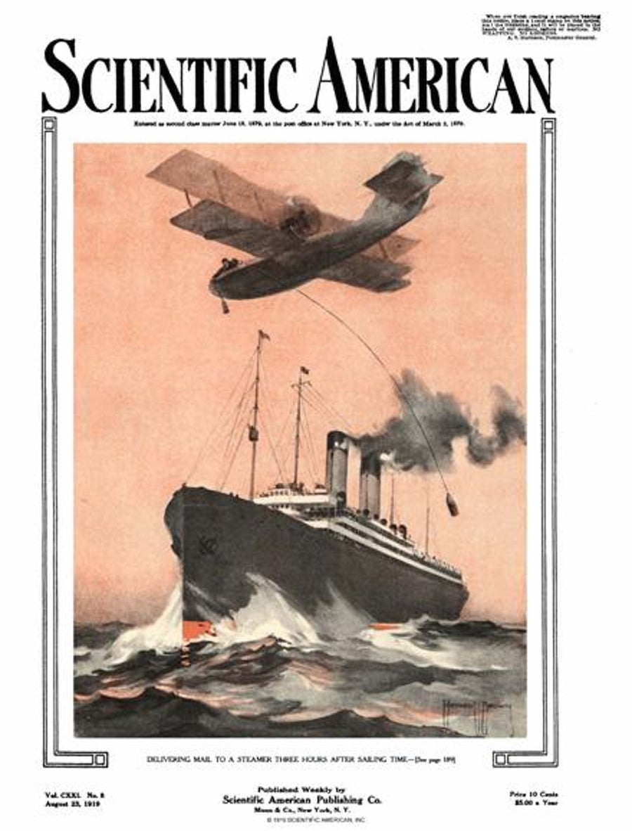 Scientific American Volume 121, Issue 8 | Scientific American