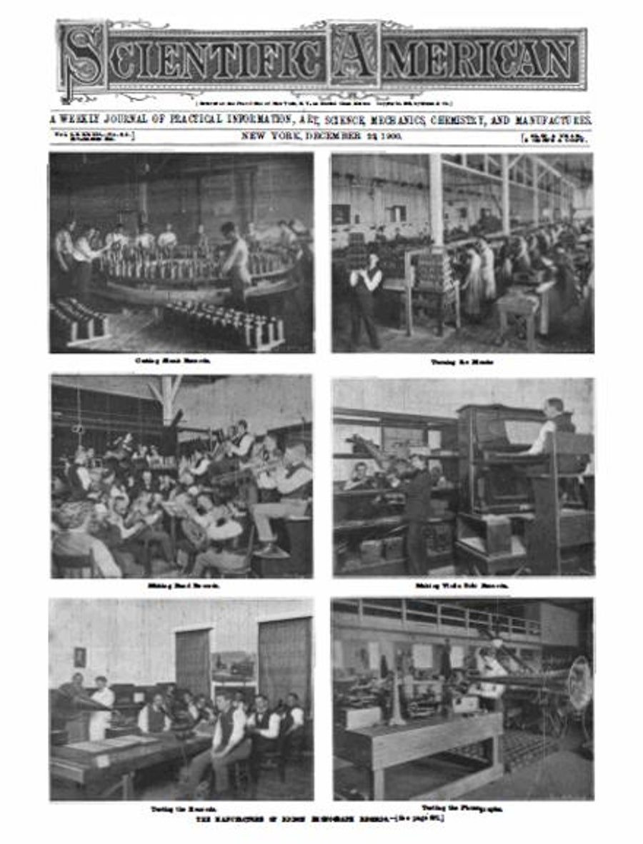 Issue Archive - 1900 | Scientific American