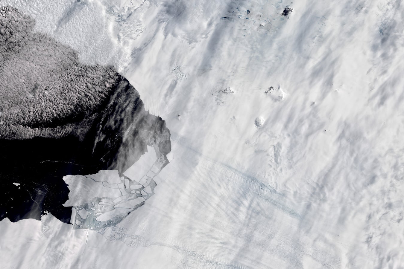 Giant Ice Shelf Crumbling Faster Than Expected | Scientific American