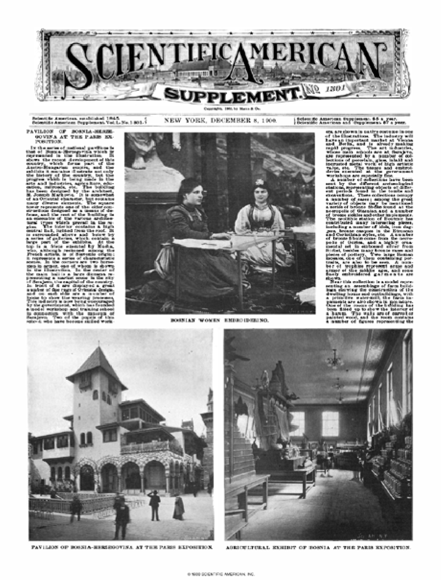 Issue Archive - 1900 | Scientific American