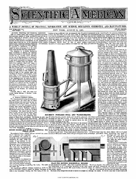 A Great Newspaper Establishment | Scientific American