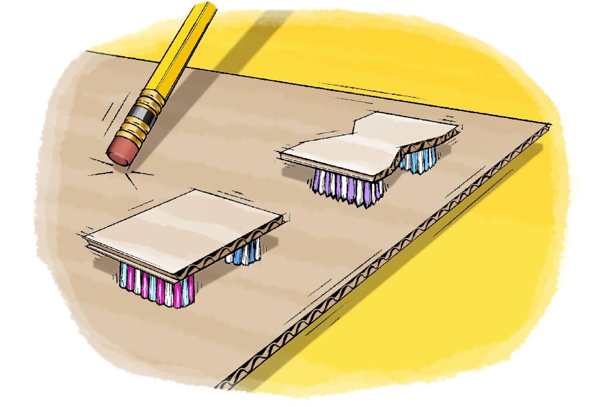 Build a Bristlebot That Moves without Electricity | Scientific American